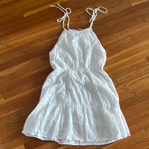 Andree | Dresses | White Eyelet Sundress L | Poshmark